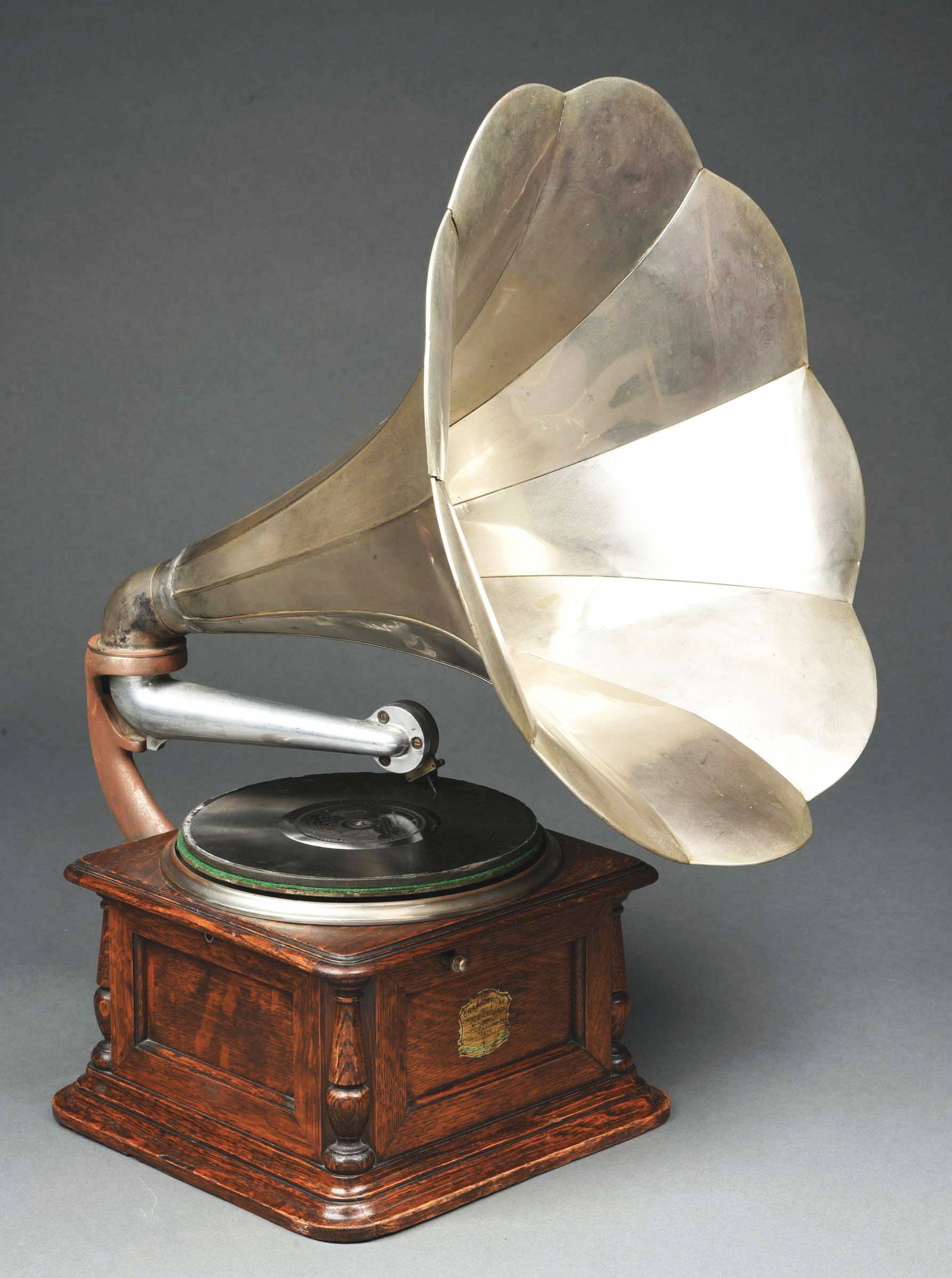 Columbia Graphophone Model Aa With Nickel Horn Auction
