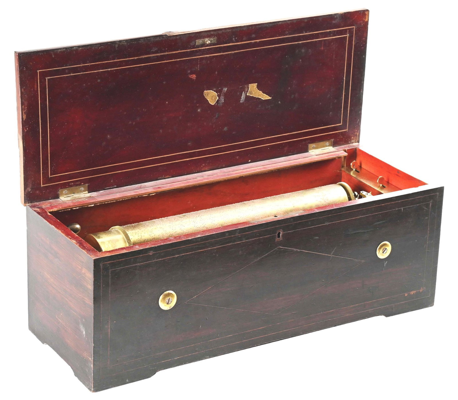 Unmarked Hidden Bells Music Box.