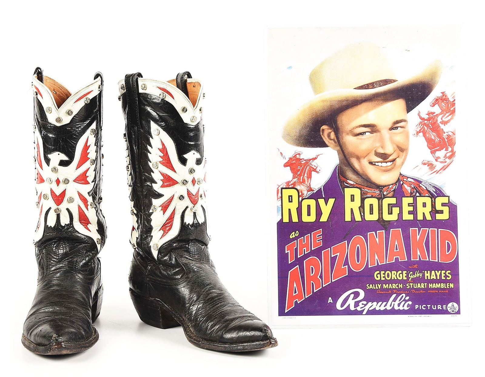 Roy Rogers' Personal Eagle Cowboy Boots Auction