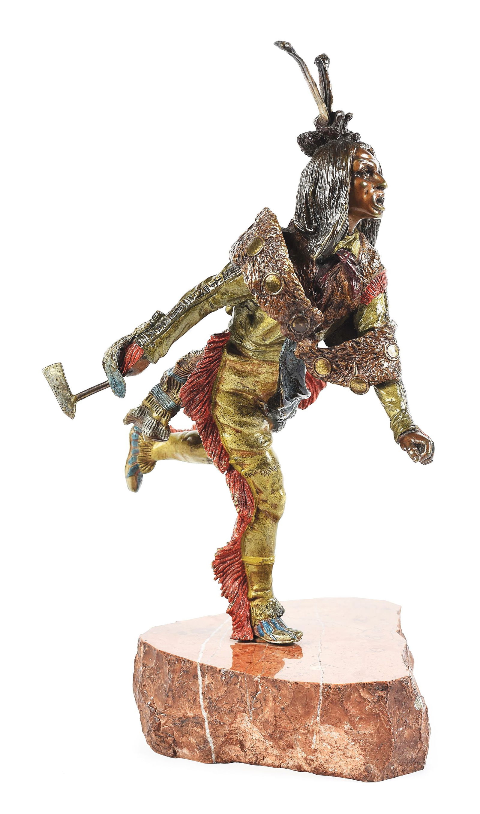 Austrian Bronze Native Figure Auction