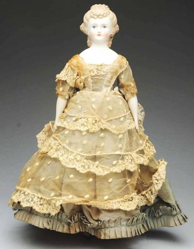 Emma Clear Parian Lady Doll.