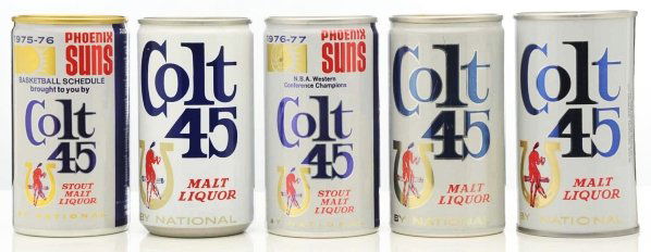 800: Colt 45 Beer Cans.