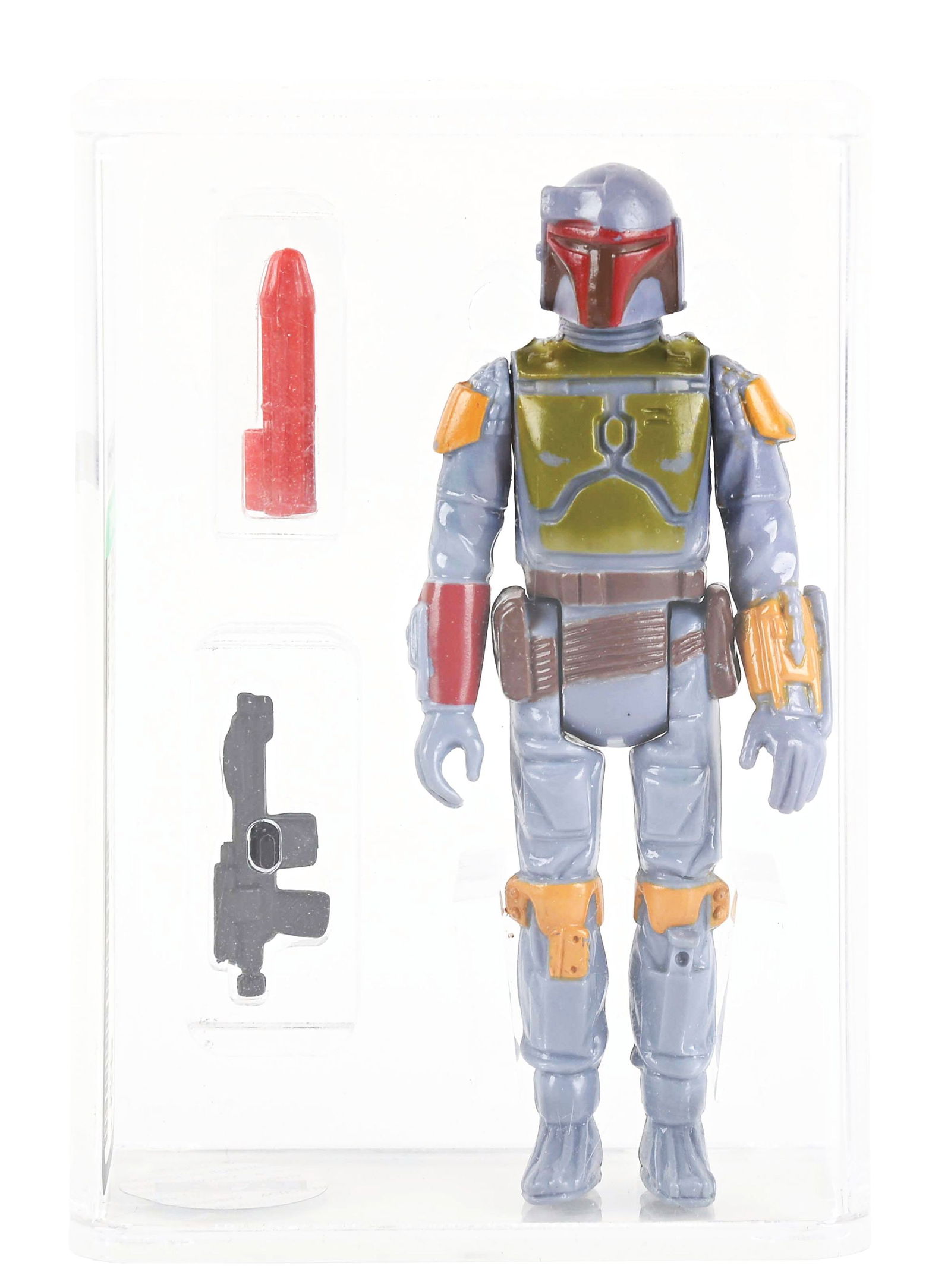 Star Wars Lily Ledy Boba Fett W/ Removable Rocket Afa 80+ Silver Label ...