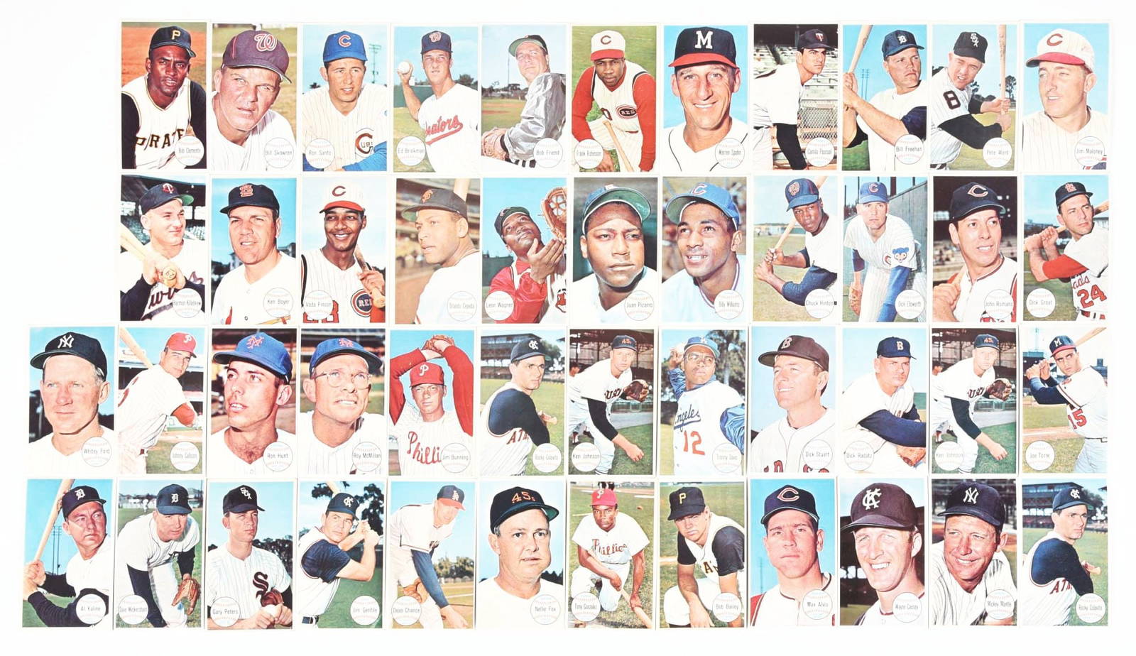 Lot Of Over 40 1964 Topps Giant Baseball Cards Auction