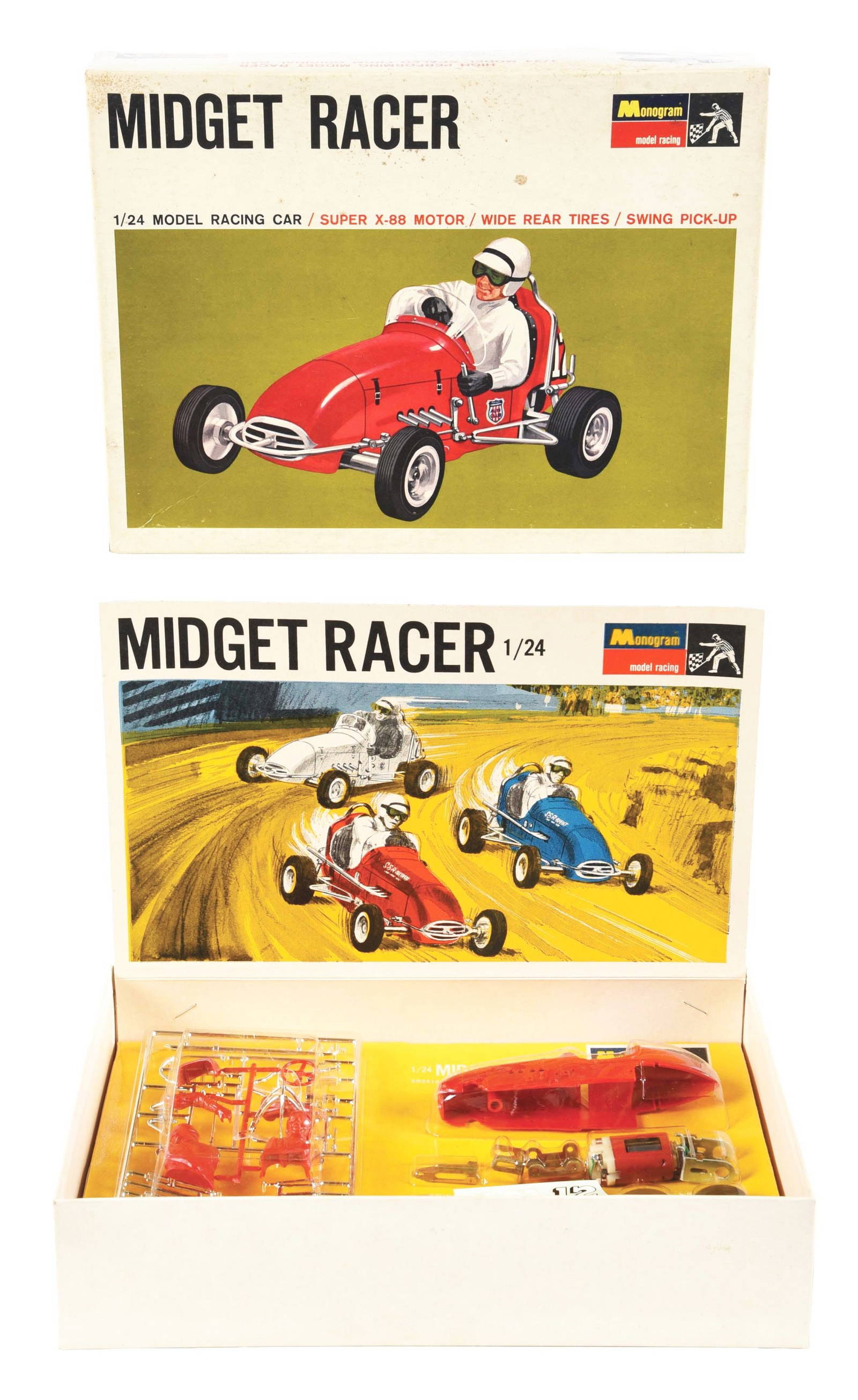 Scarce Monogram Midget Racer Slot Car In Original Box Auction