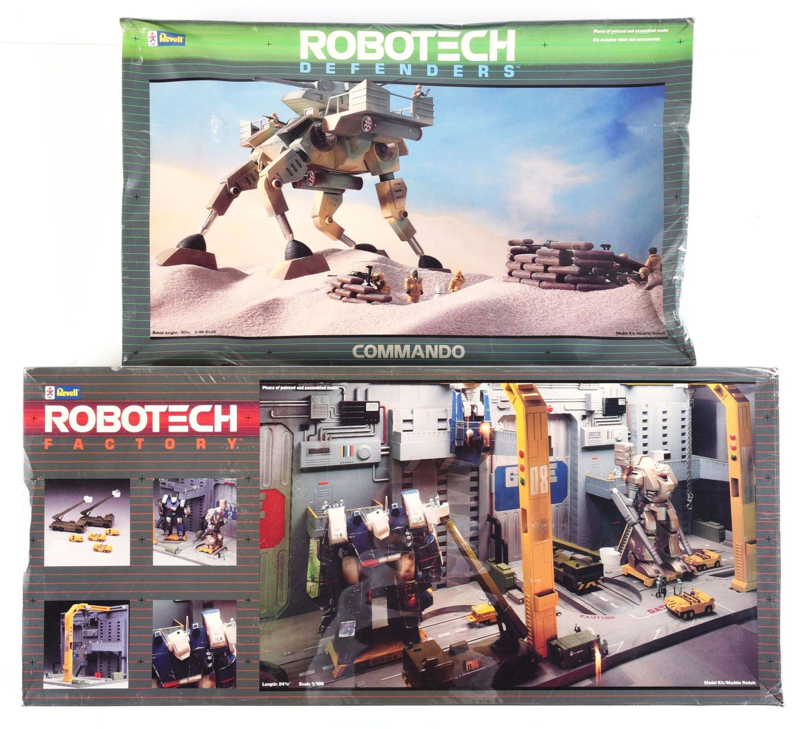 Lot Of 2: Scarce 1980's Revell Robotech Model Kits Auction