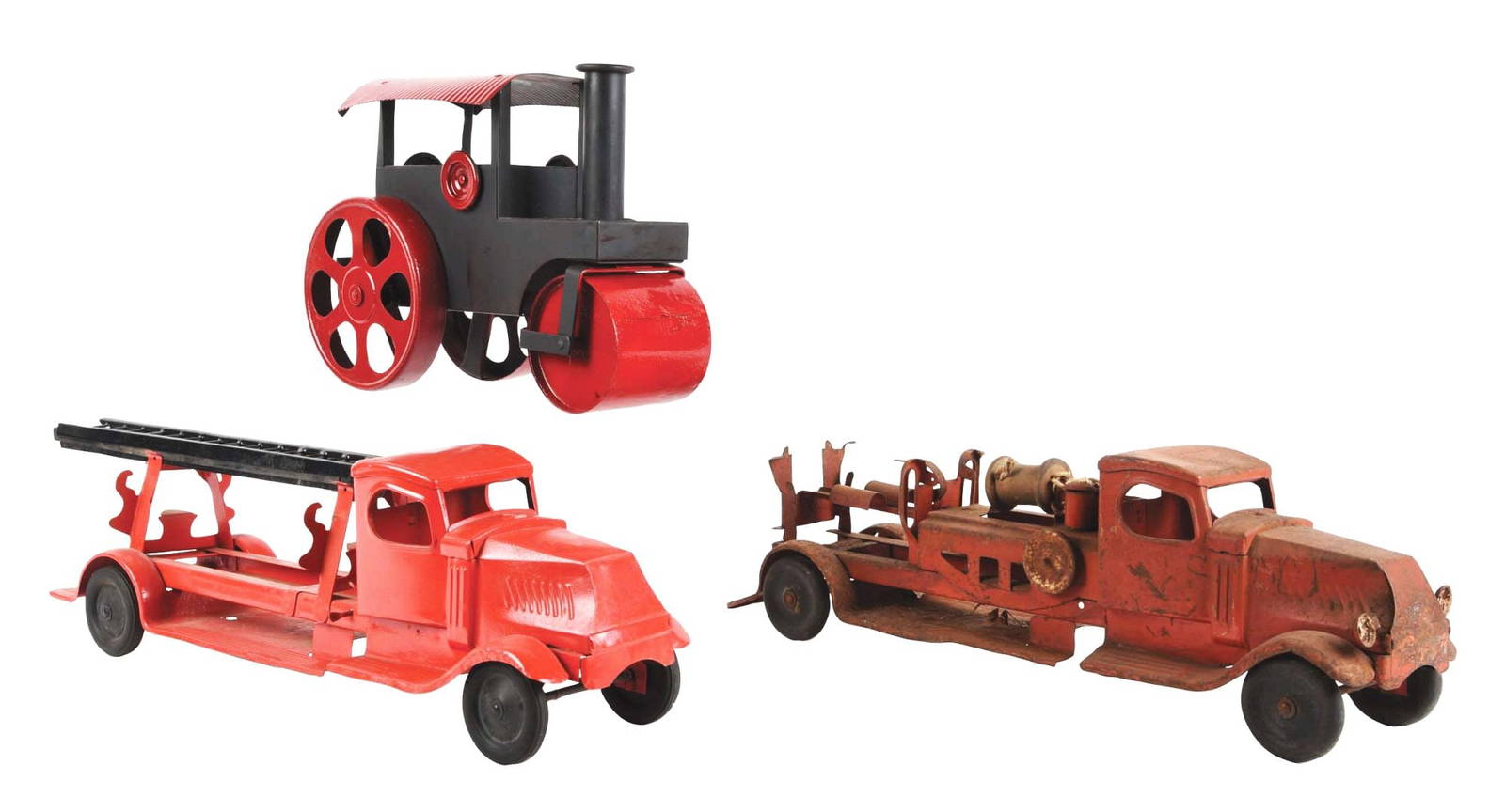 Lot Of 3: Pressed Steel Steelcraft Toys Auction