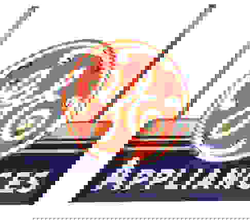 Ge Appliances Porcelain Neon Sign. Auction