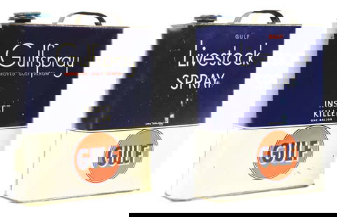 Early Phillips 66 Livestock Spray 1 Gallon Can Auction