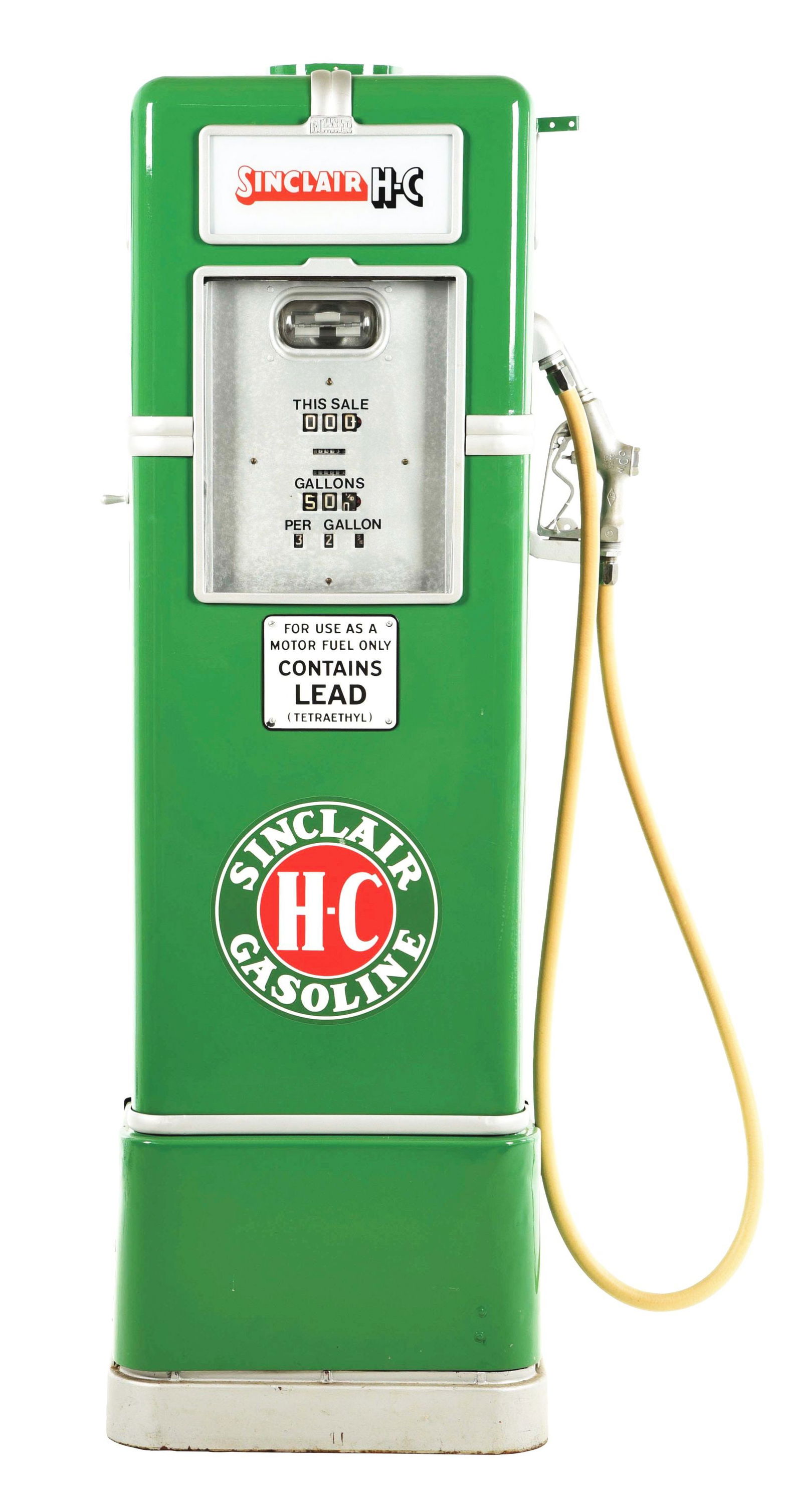 Bowser And Co Model 565 Gas Pump Restored In Sinclair Gasoline Auction