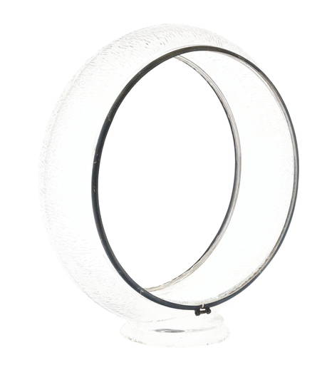 Original Gillco Clear Ripple Glass 13.25" Globe Body Ags 88.