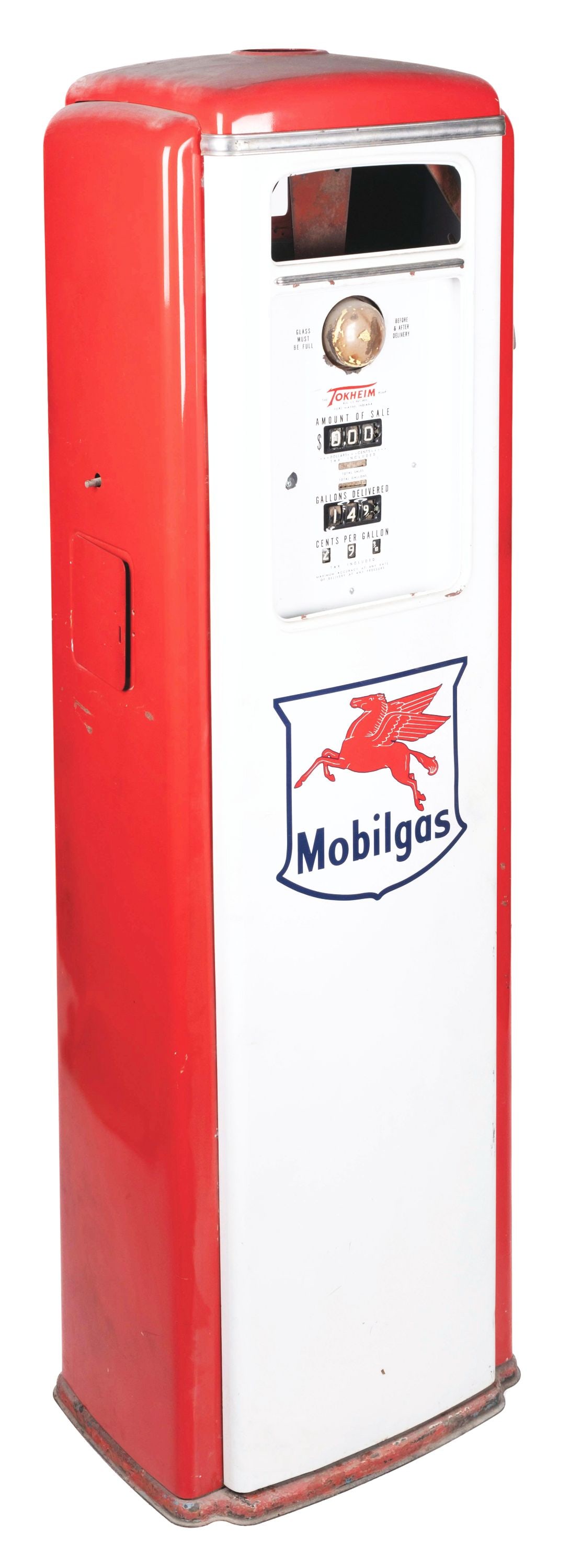 Tokheim Model #39 Gas Pump. Auction