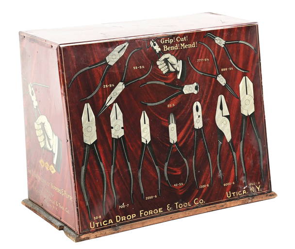Utica Drop Forge & Tool Co. Counter Display.