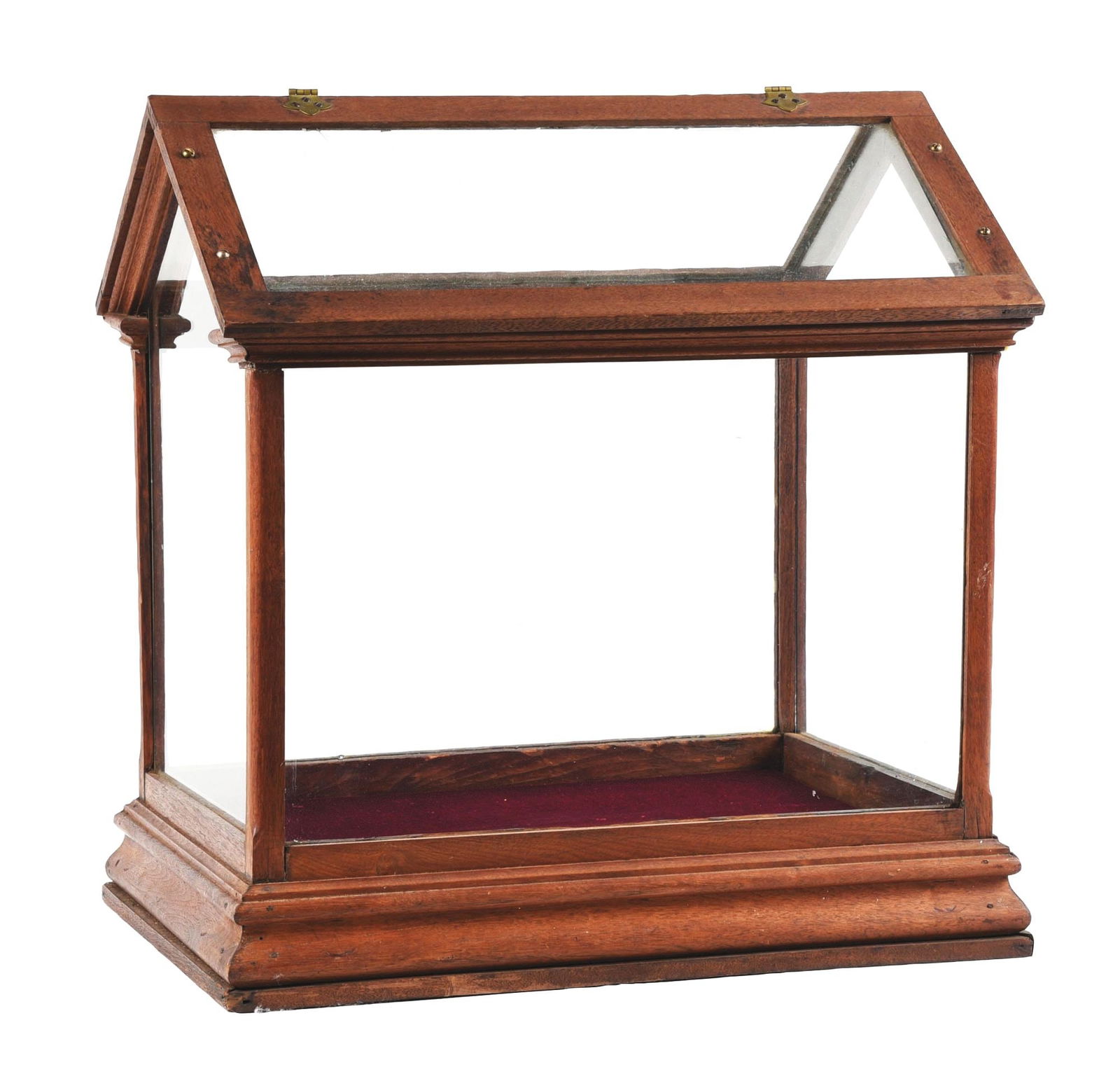 Countertop Oak Wood Display Case