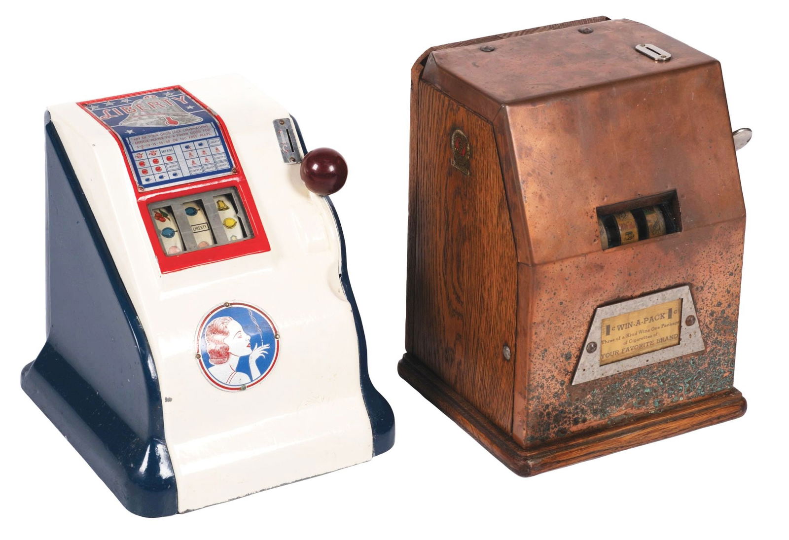 Collection Of 2: Classic Trade Stimulators, Liberty Bell & Jennings Win ...