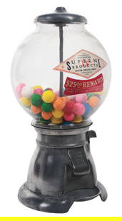 Bluebird Gumball Machine Auction