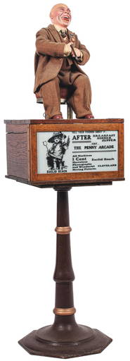 The Laughing Man Automaton Made By De Camps Of Paris, France