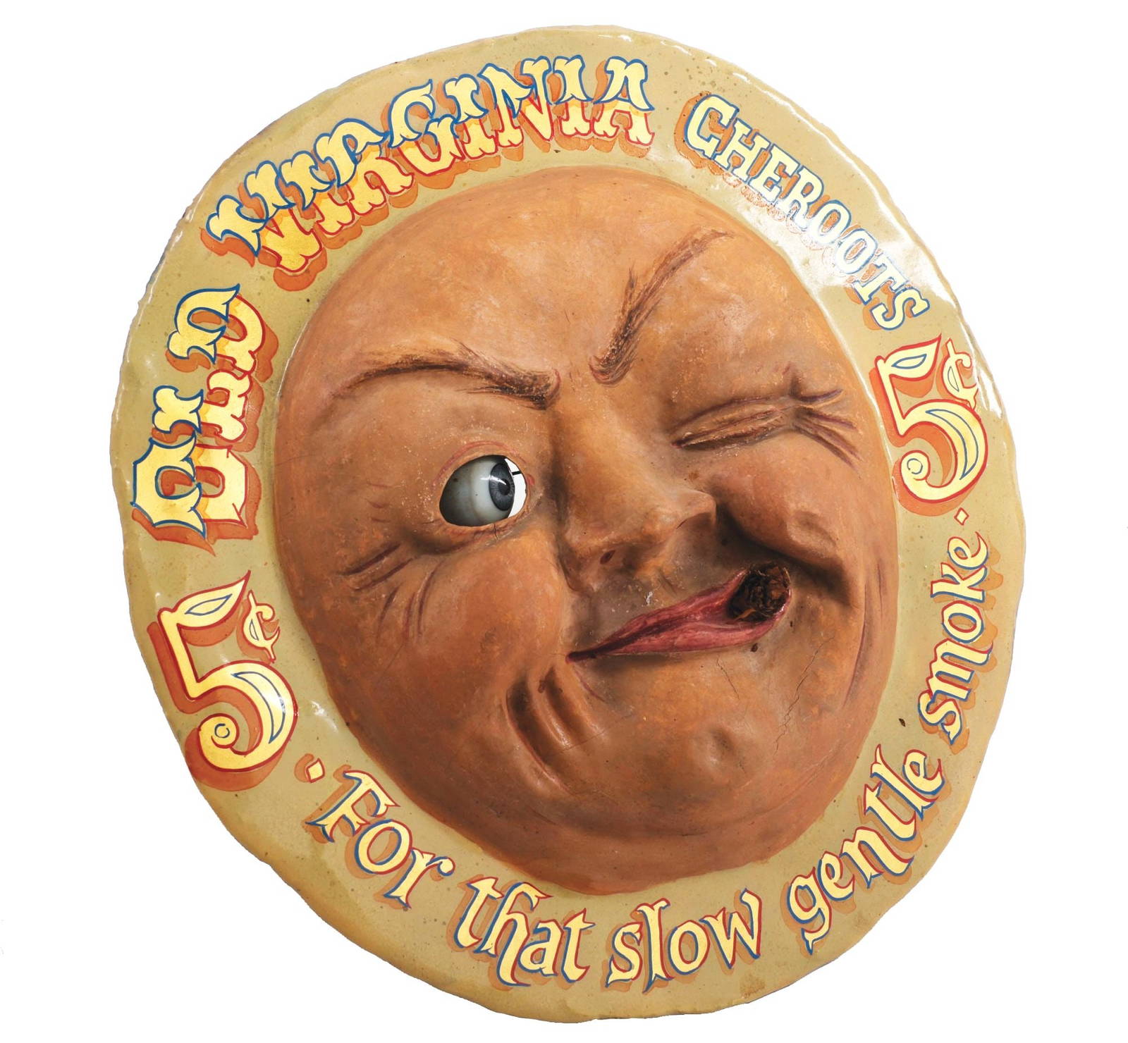 Old Virginia Cheroots Wind Up Automaton Auction