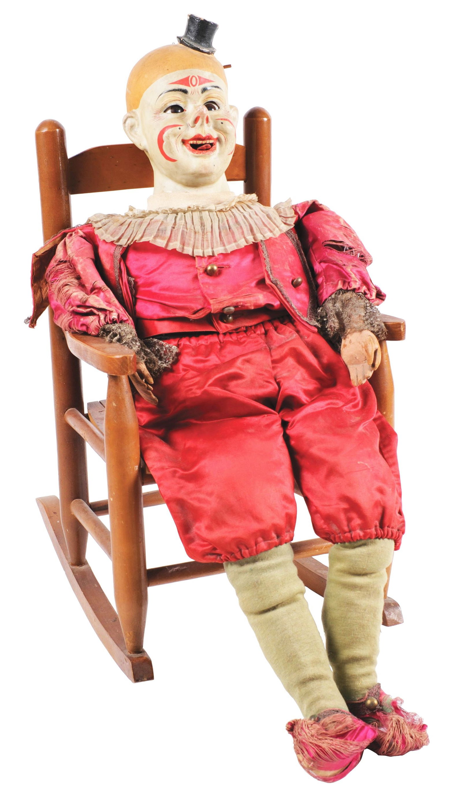 French Clockwork Sitting Clown Auction