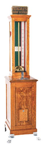 1¢ Exhibit Supply Hercules Grip Tester Arcade Machine