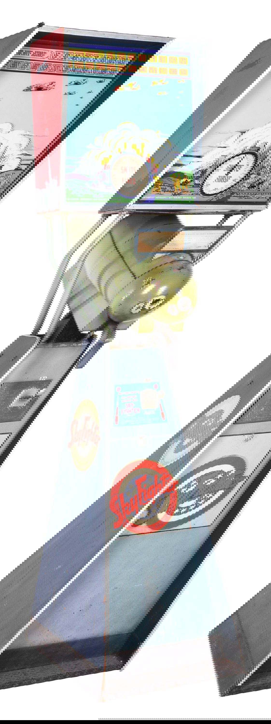 5¢ International Mutoscope "sky Fighter" Anti Aircraft Fighter Arcade ...