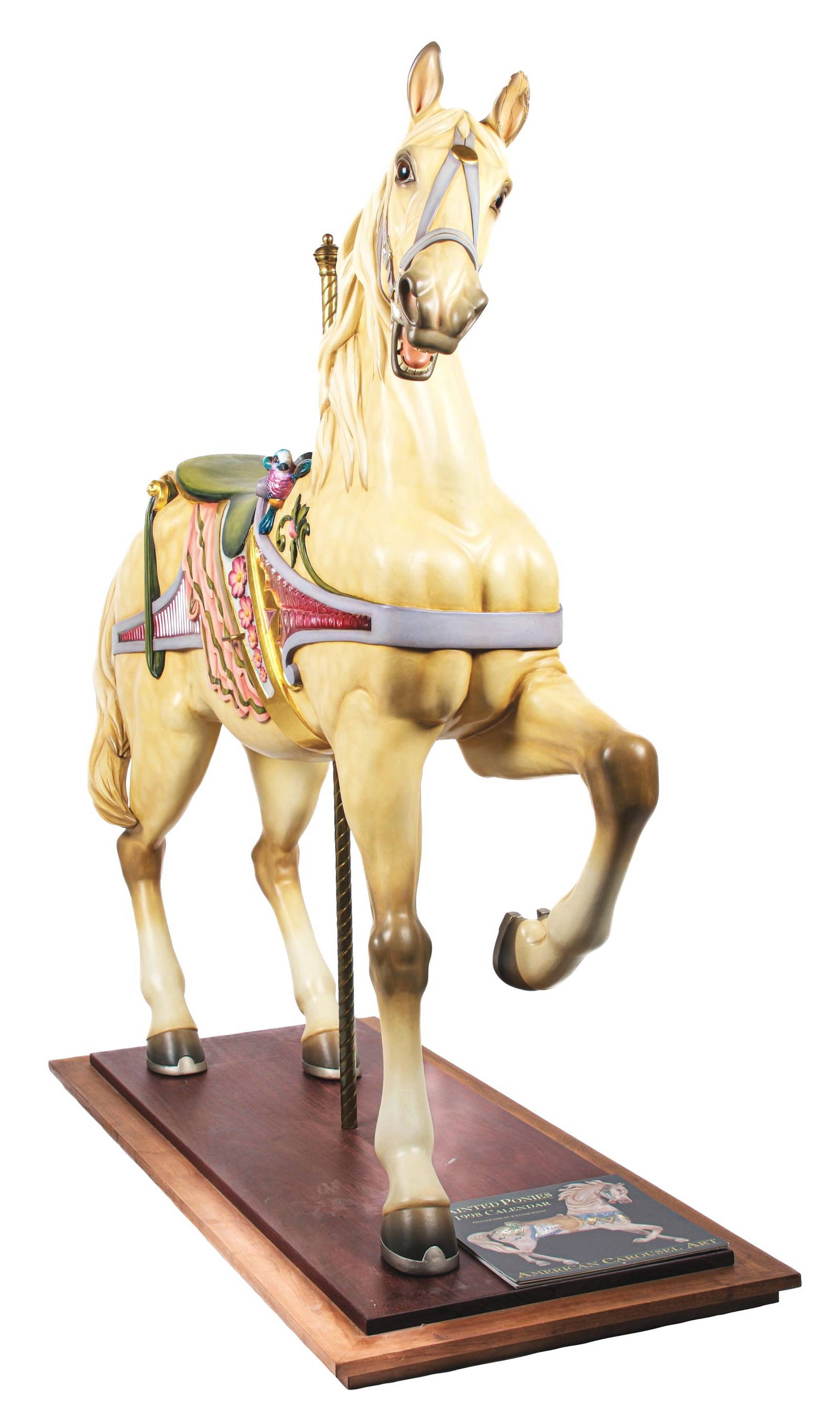 Dentzel Carousel Horse W/ Stand Auction