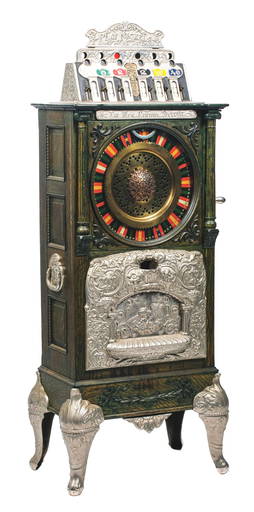 5¢ New Century Detroit Upright Slot Machine