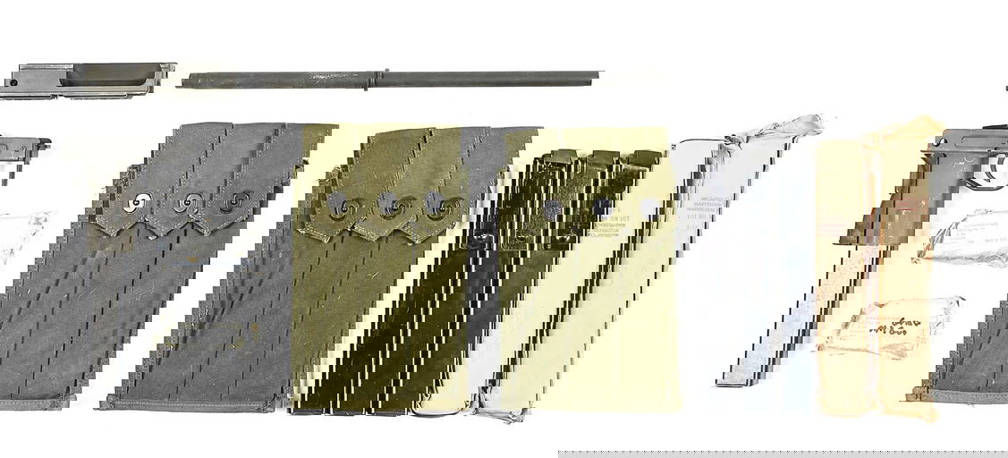 Uzi Conversion Kit For .45 Acp Including Trigger Frame And Magazines.
