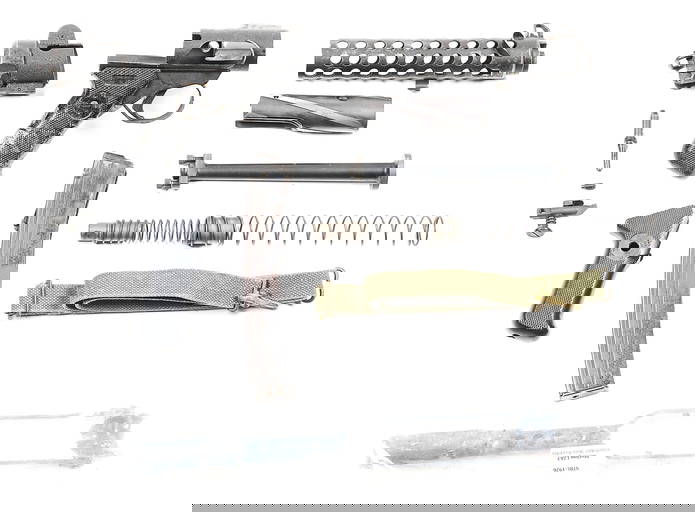 Valuable Saw Cut British Sterling Mk 4 (l2a3) Machine Gun Parts Kit ...