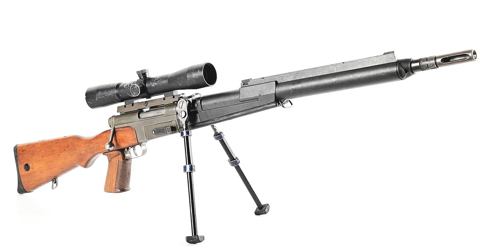 (m) Very Nice Mas Fr F2 Bolt Action Sniper Rifle With Rare Scope And ...