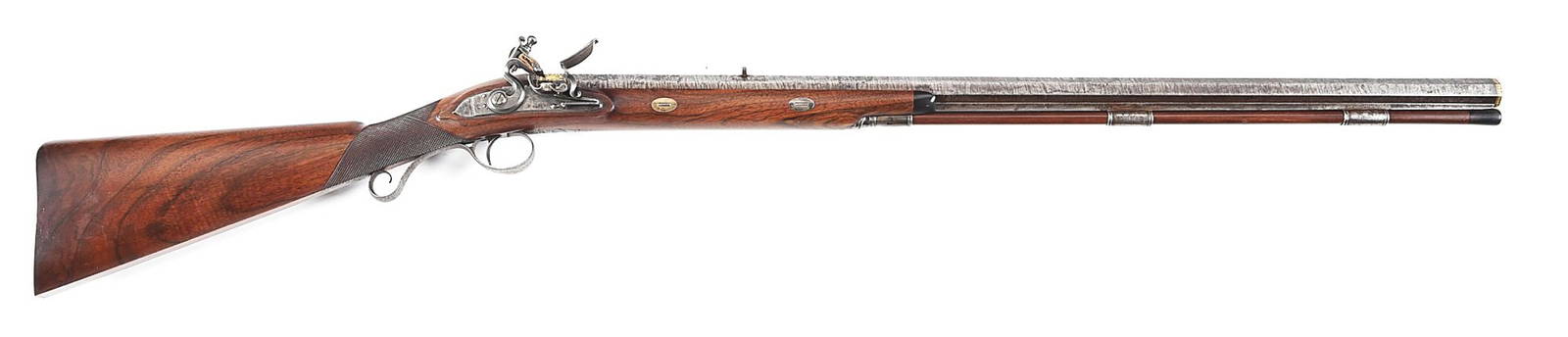 (a) Manton Flintlock Rifle. Auction