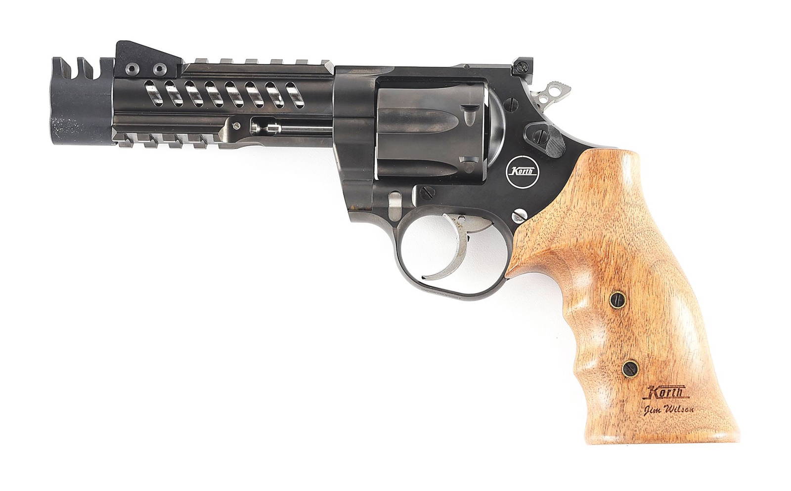 (m) Korth Crx Ranger .357 Magnum Double Action Revolver With Case. Auction