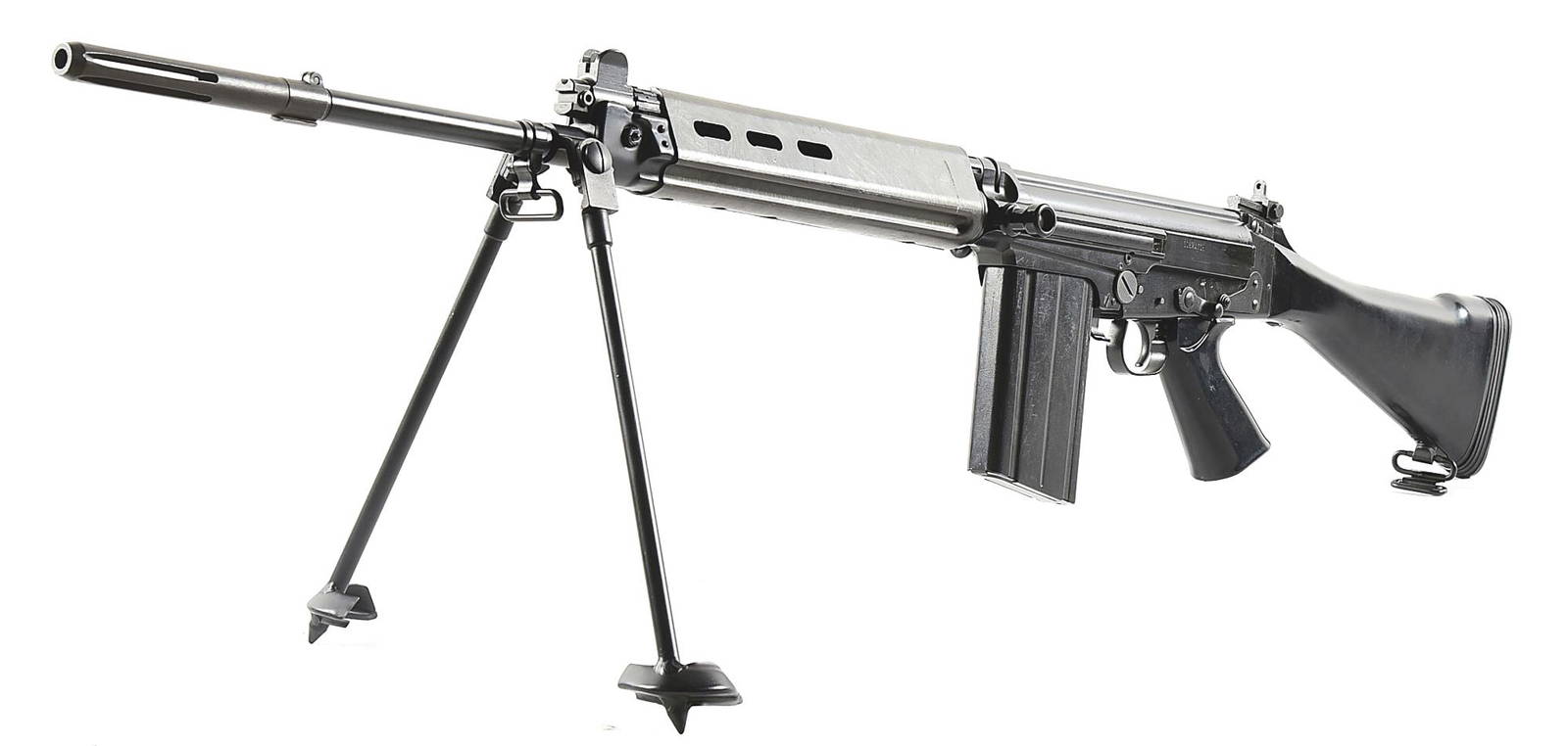 (m) Pre-ban Fn Lar 50.00 .308 Match Semi-automatic Rifle. Auction