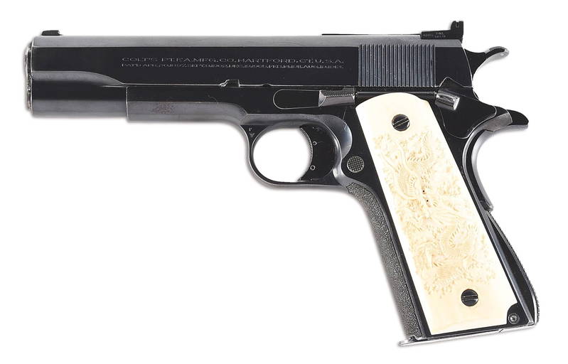(c) Customized Colt Pre War National Match Government Model .45 Acp ...