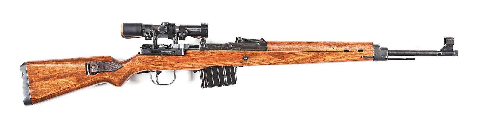 (c) Walther Ac 44 Code G43 Semi Automatic Rifle With Replica Optic.