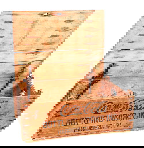 Coca Cola Railroad Bottle Crate