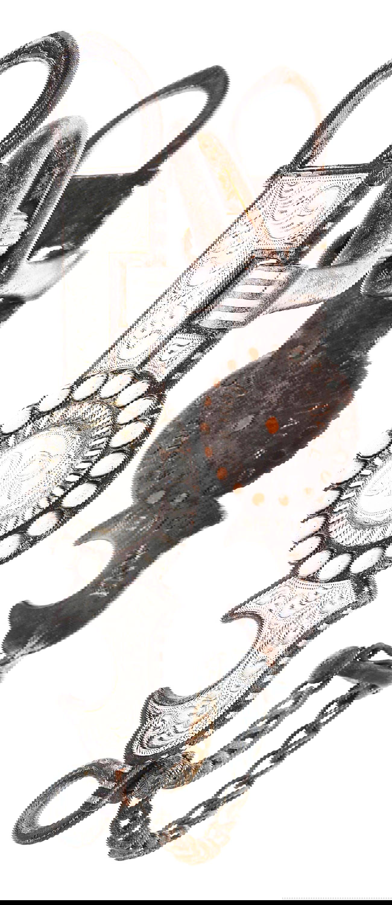 Custom "eg" Bit Made For Dale Robertson Auction