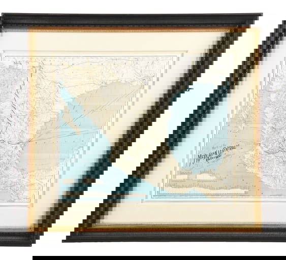 Map Of The Mexican Central Railway And Connections