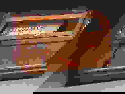 Autophone Co. Concert Roller Organ Box W/ 11 Note Cobs Auction