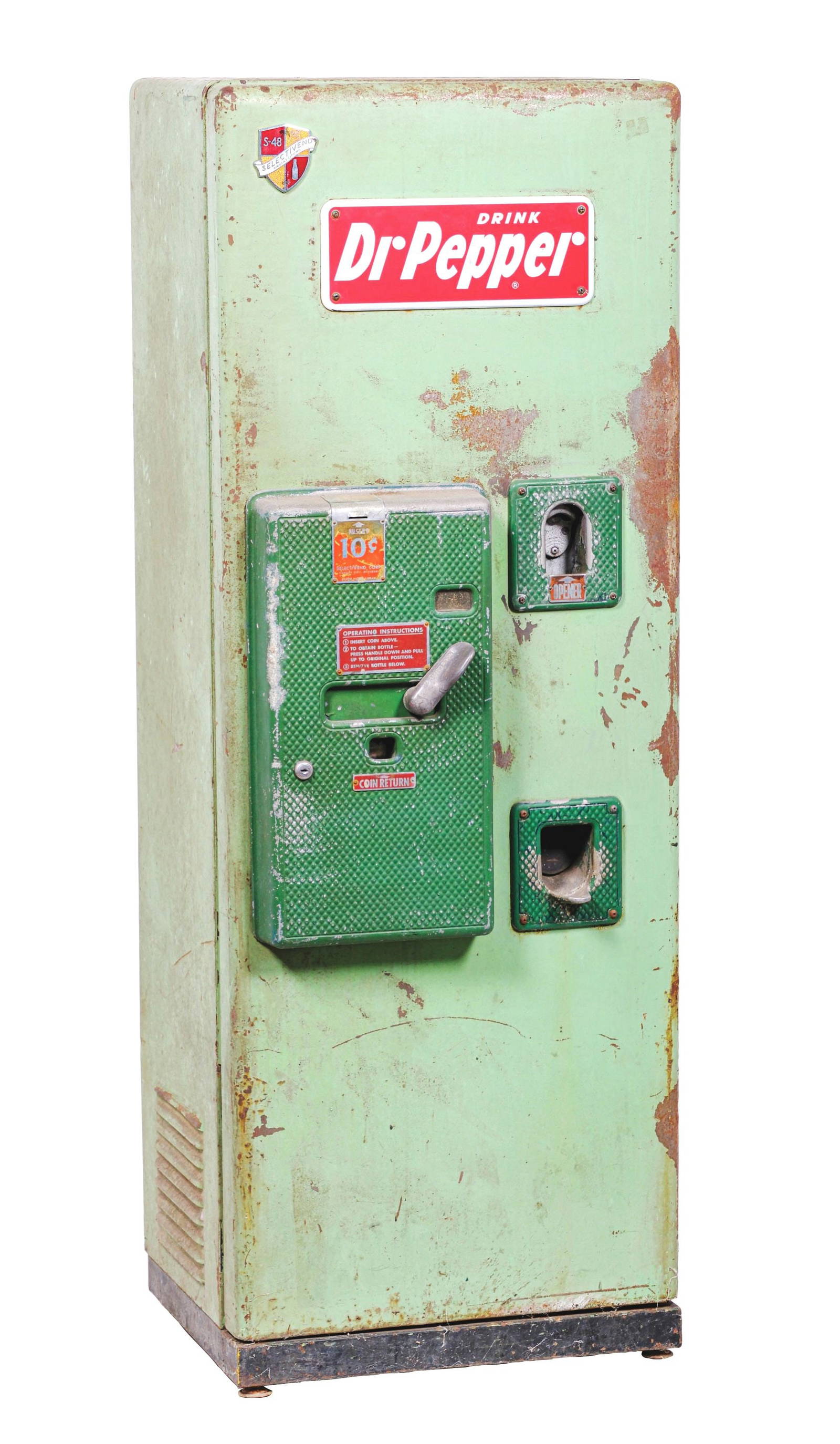 Dr. Pepper Selectivend Corp. S-48 Vending Machine Auction