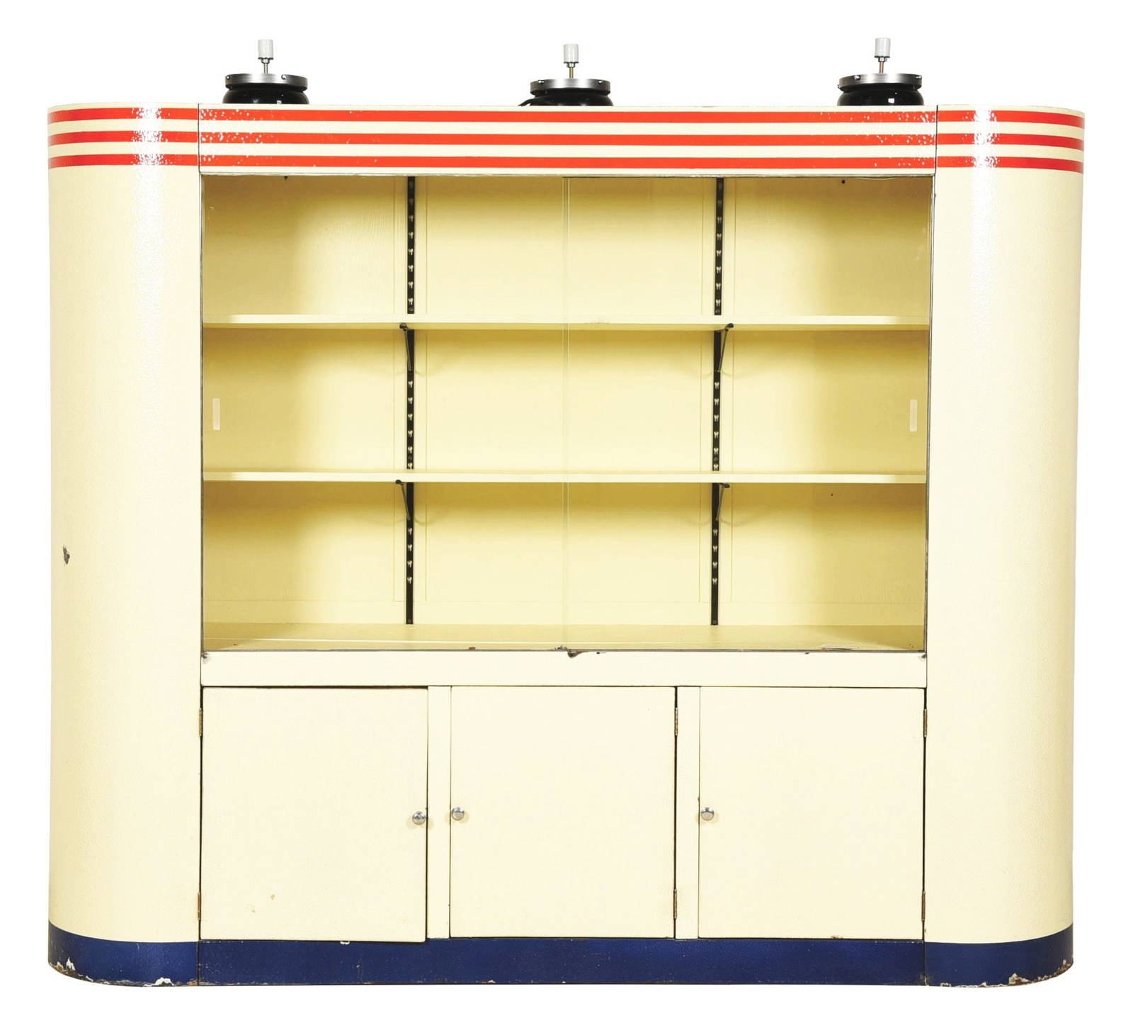 Outstanding Standard Oil Service Station Porcelain Display Cabinet. Auction