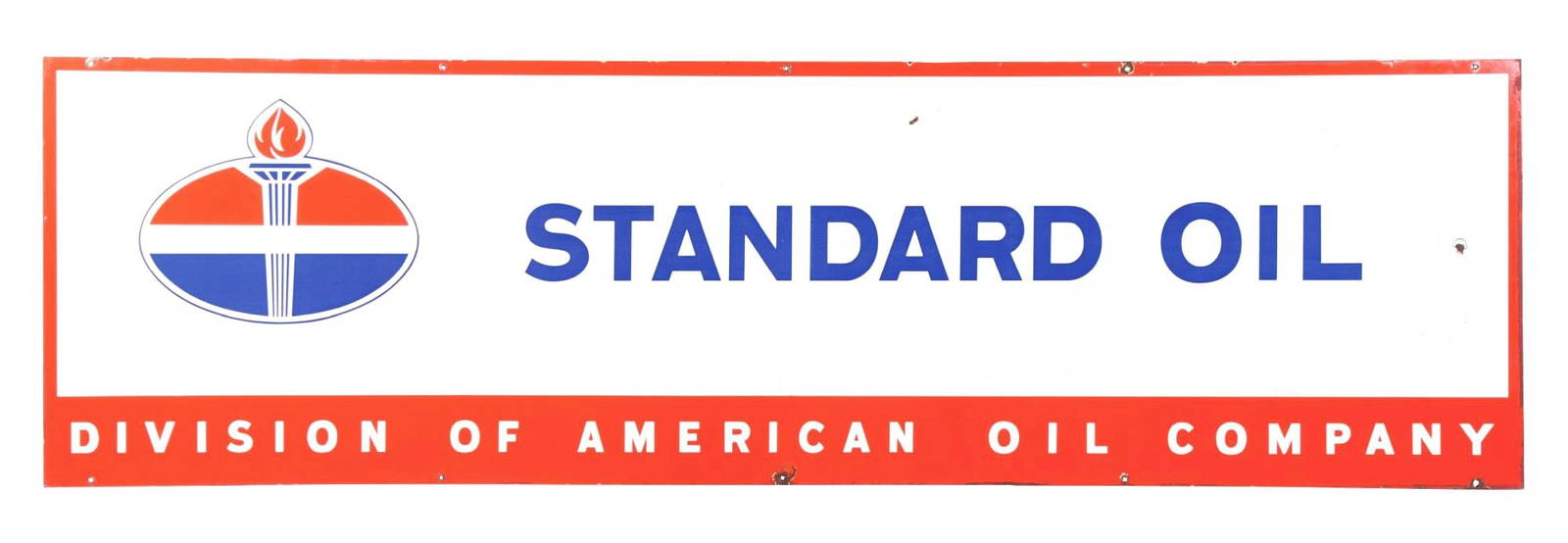 Standard Oil Porcelain Service Station Sign. Auction
