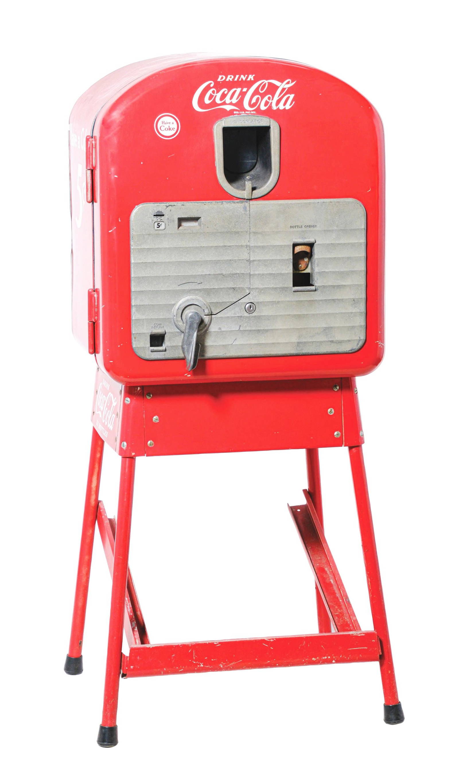 Coca-cola Vendo Model 27 Machine Auction