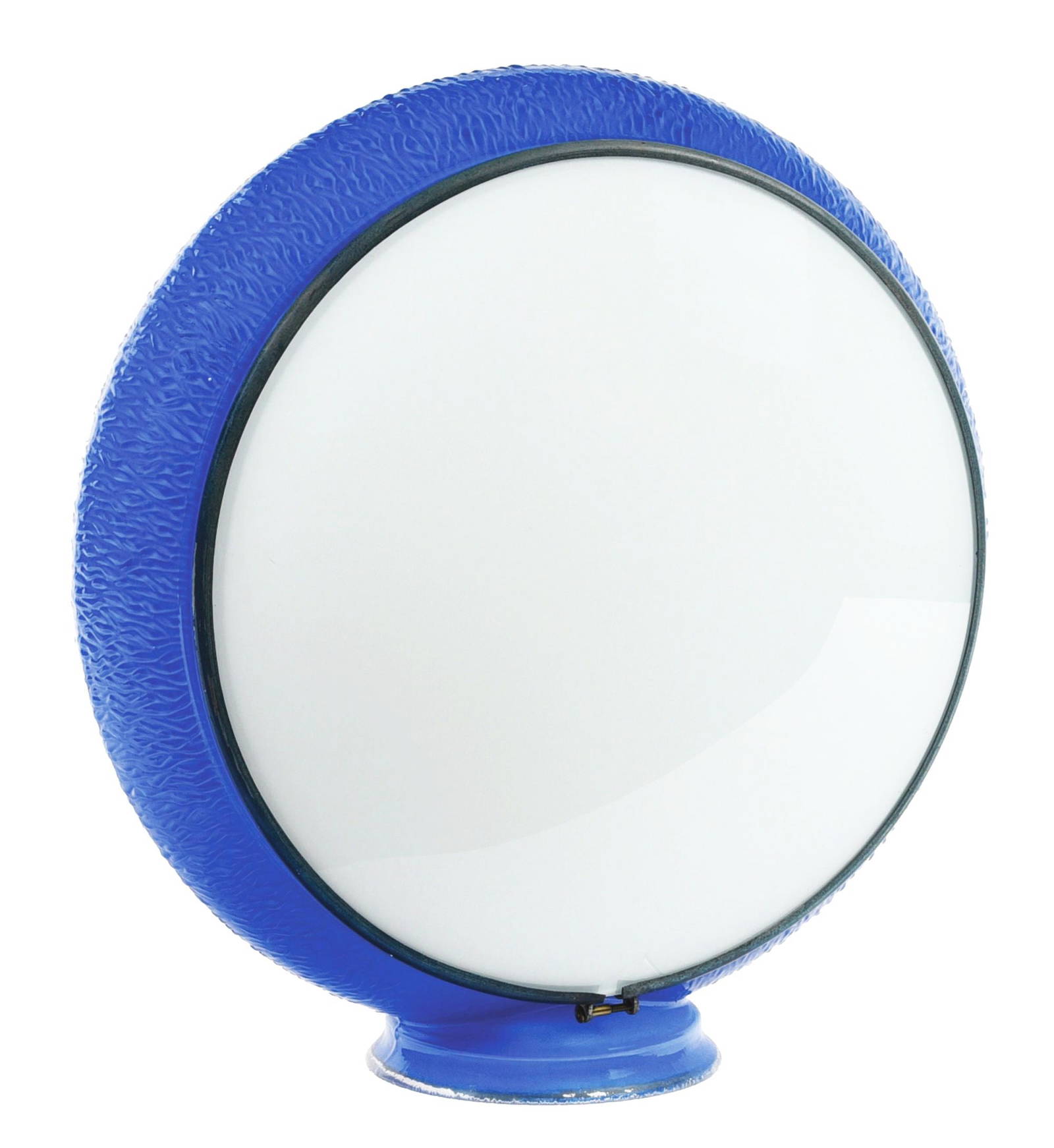 Original Gillco Blue Ripple Glass 13.25" Globe Body. Auction