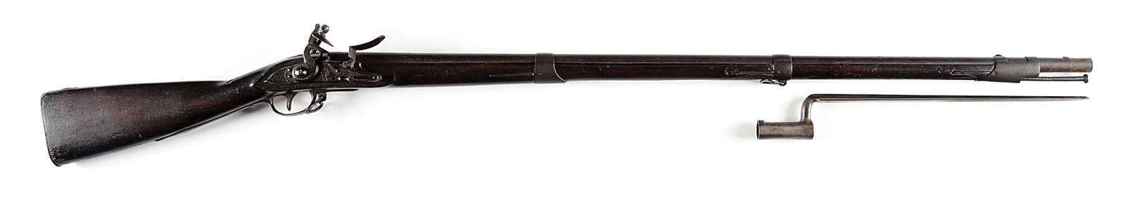 (a) Rare North Carolina Surcharged Springfield Model 1795 Type 1 ...
