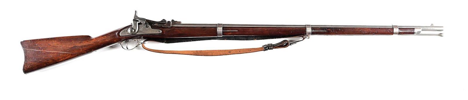 (a) Fine Us Springfield Model 1865 First Allin Conversion Trapdoor ...
