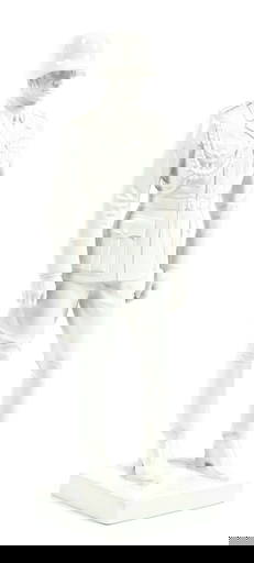 Third Reich Allach Procelain Figure Of A Luftwaffe Flying Officer.