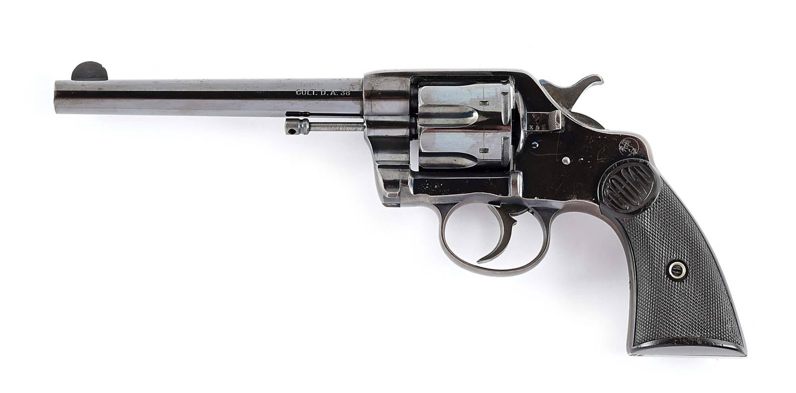 (c) Colt New Navy Double Action Revolver. Auction