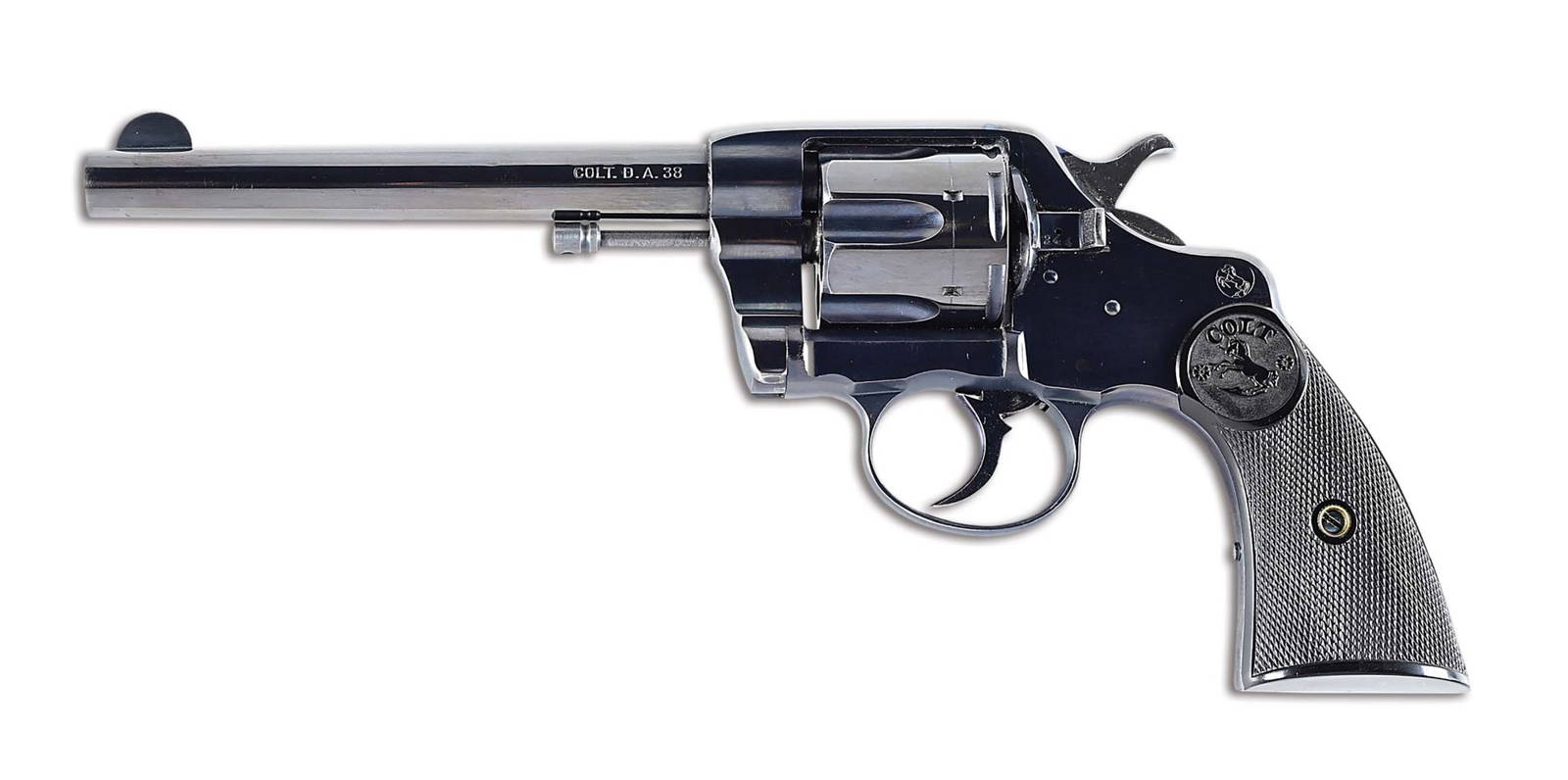 (c) High Condition Colt New Army Double Action Revolver. Auction