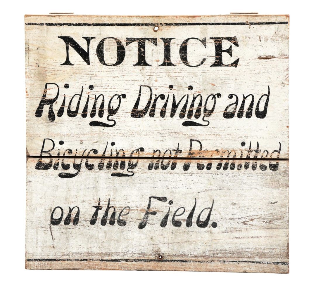 7up Hand Painted Wood Sign